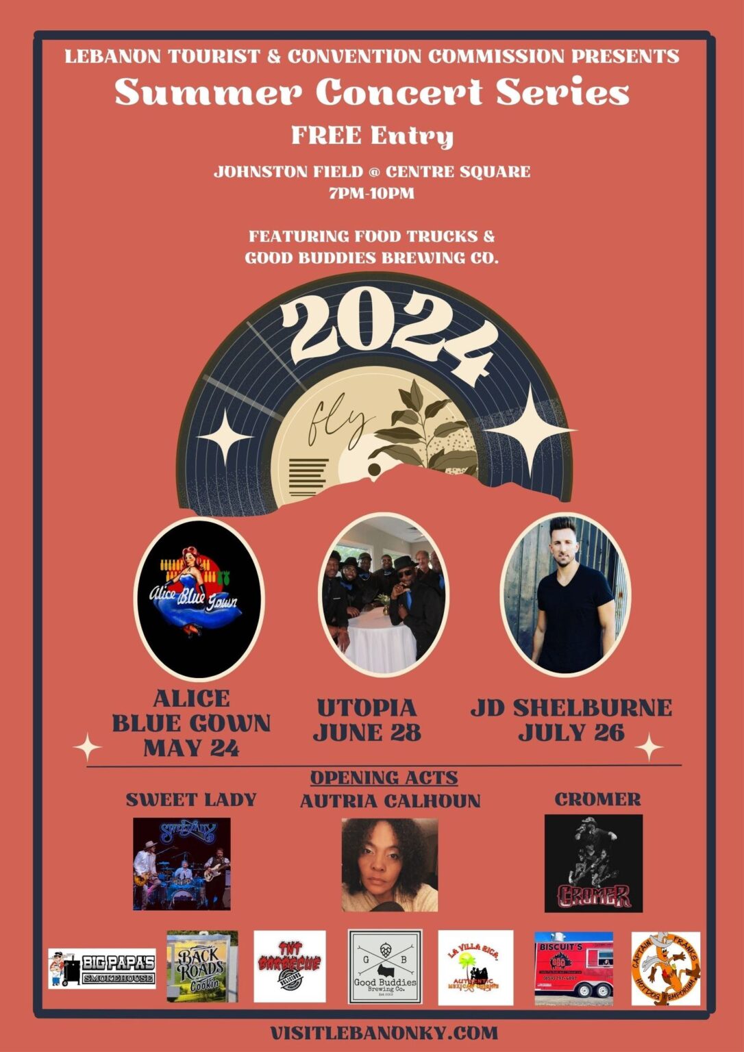 2024 Summer Concert Series on Johnson Field at Centre Square - Visit ...