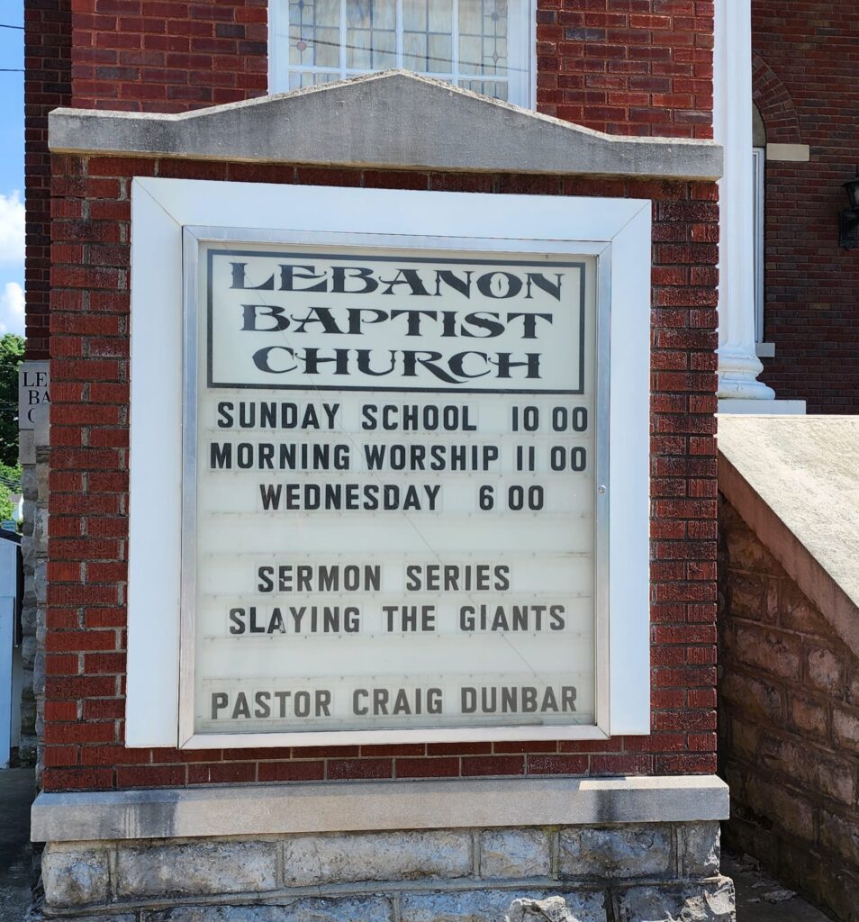 Lebanon Baptist Celebrates 100 Years - Visit Lebanon Kentucky - The ...