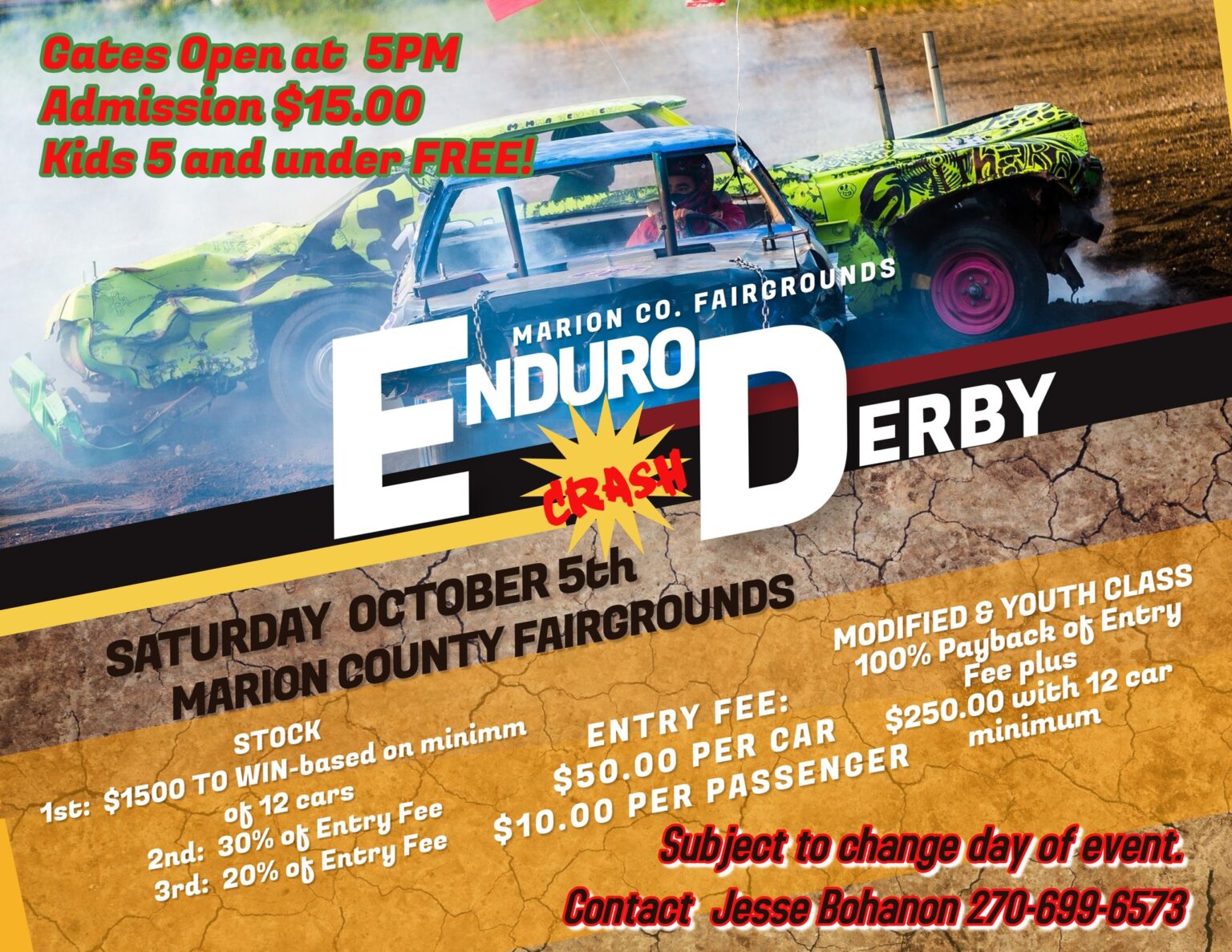 Enduro Derby at the Marion County Fairgrounds - Visit Lebanon Kentucky ...