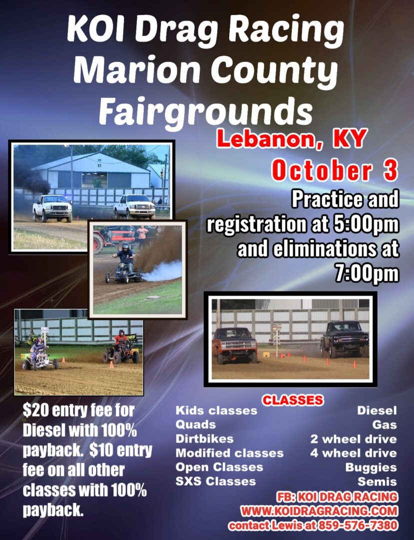 KOI Drag Racing - Visit Lebanon Kentucky - The Heart of Kentucky ...